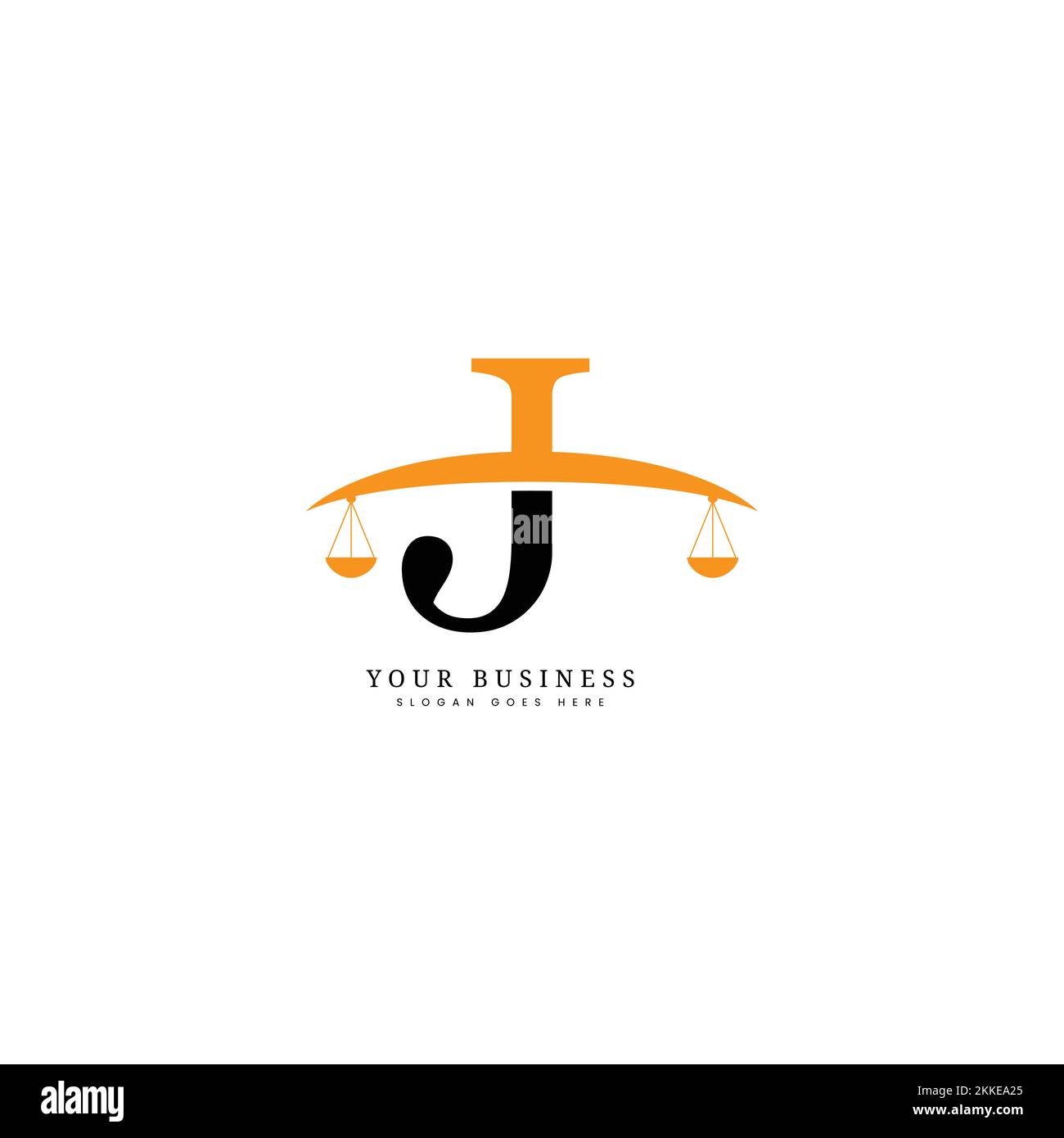 J Letter Legal Business Logo, Law firm and Attorney logo with alphabet ...