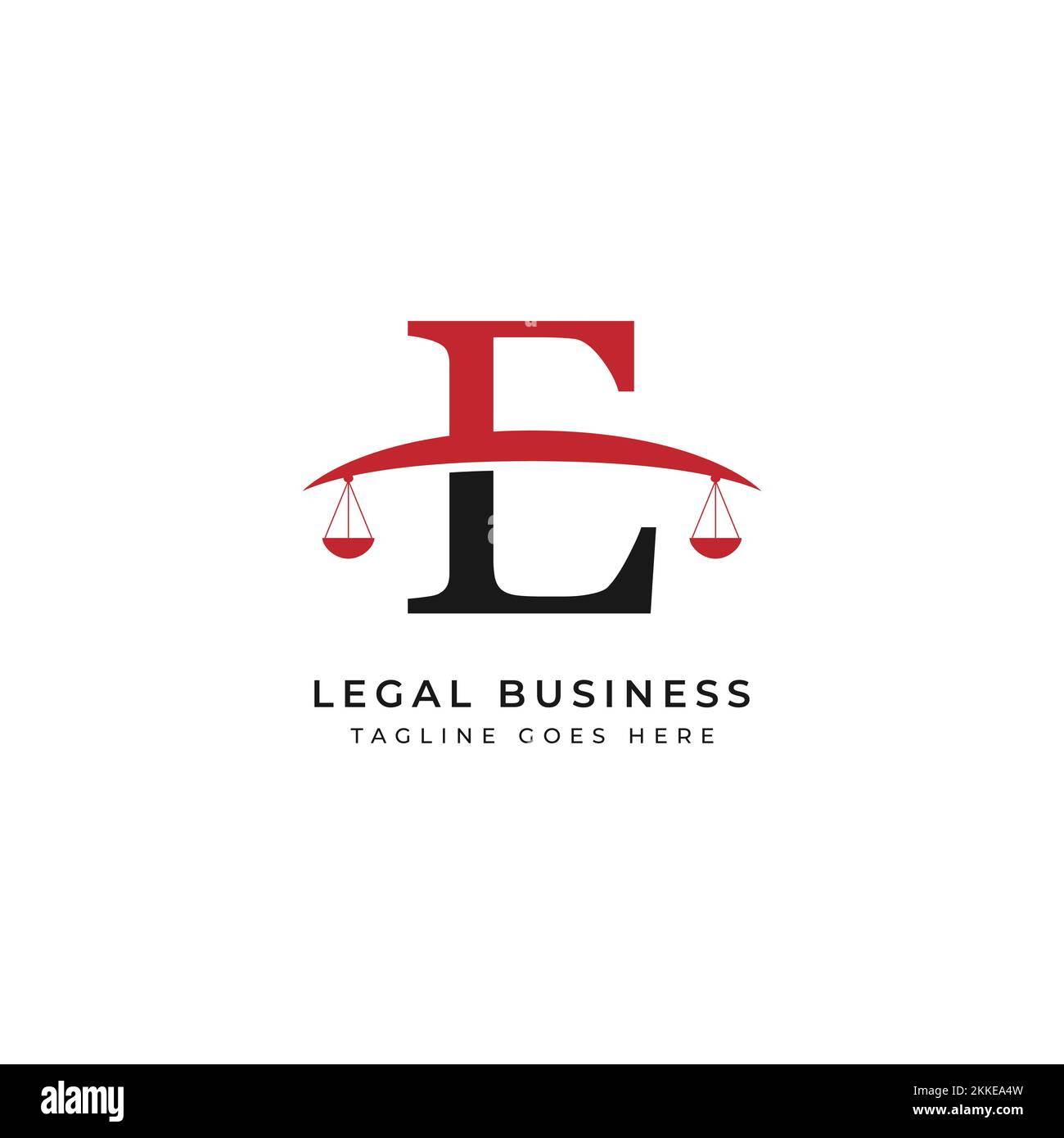 E Letter Legal Business Logo, Law firm and Attorney logo with alphabet ...