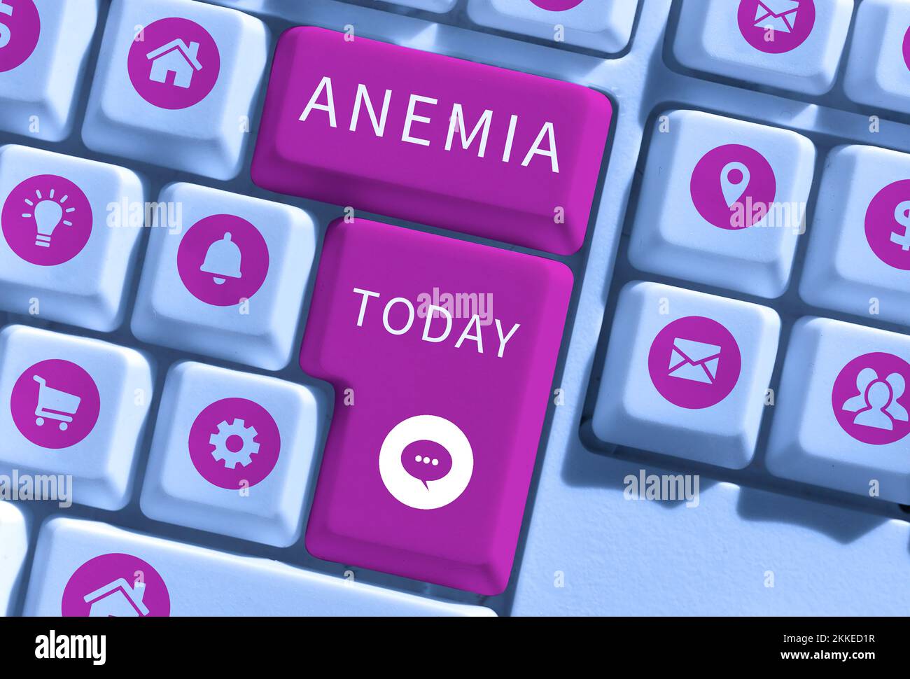 Hand writing sign Anemia. Business idea condition where there ...