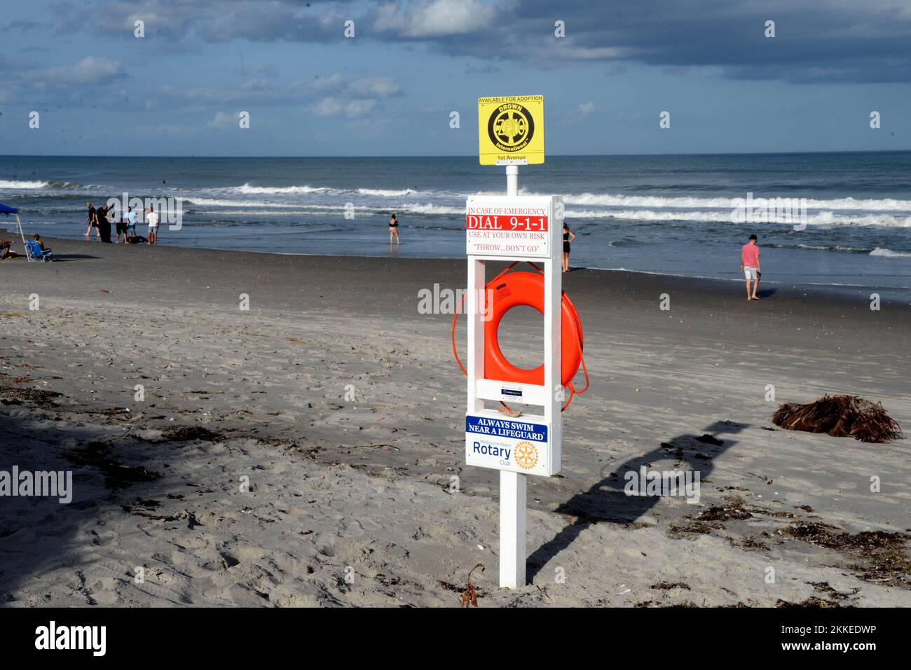 Rip currents ocean rescue melbourne beach hi-res stock photography and ...