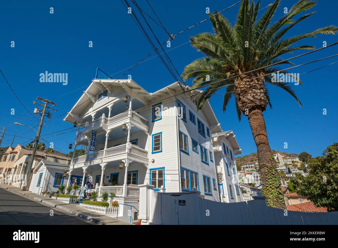 California, Catalina Island, Avalon, Hotel Catalina Stock Photo - Alamy