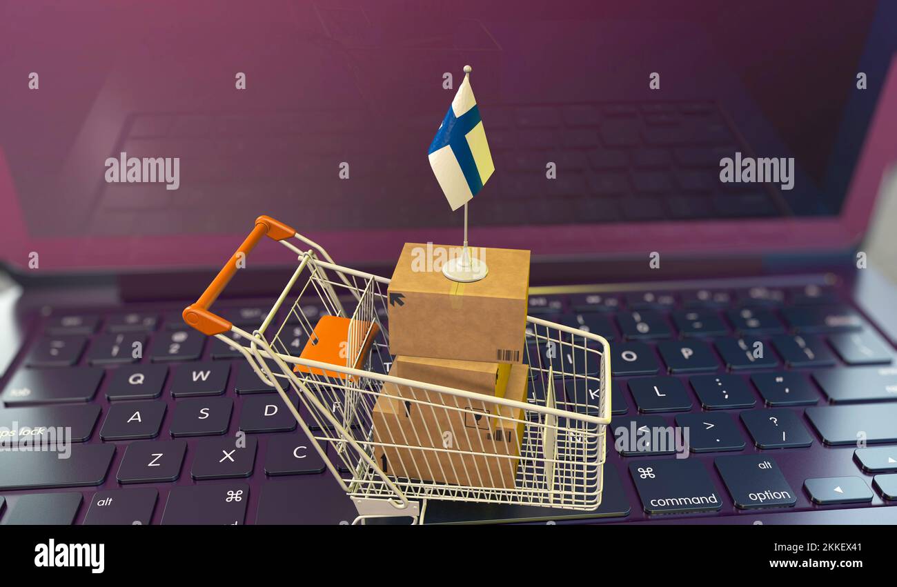 e-commerce and market cart, e-commerce image Stock Photo - Alamy