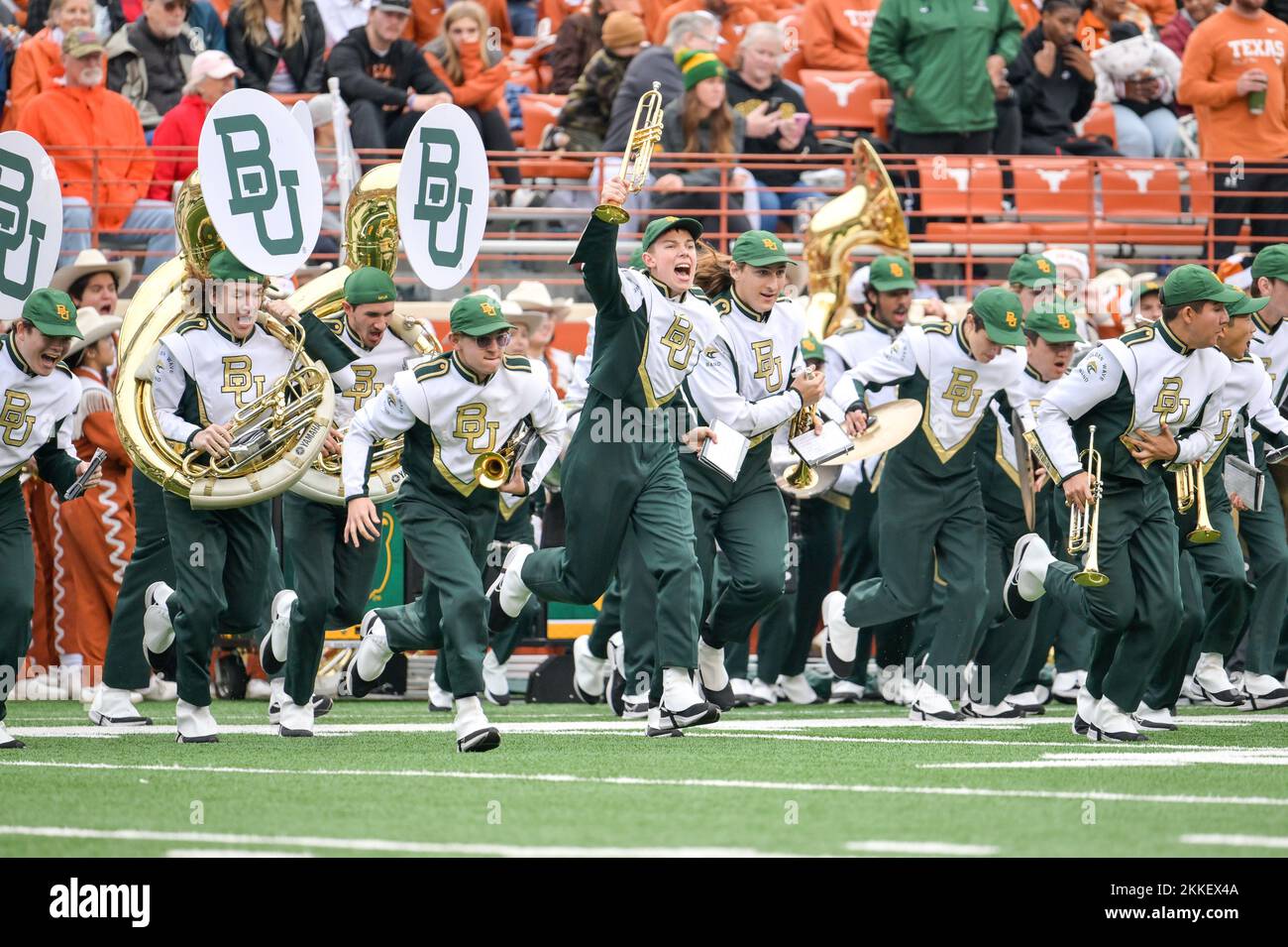 University texas longhorns marching band hi-res stock photography and ...