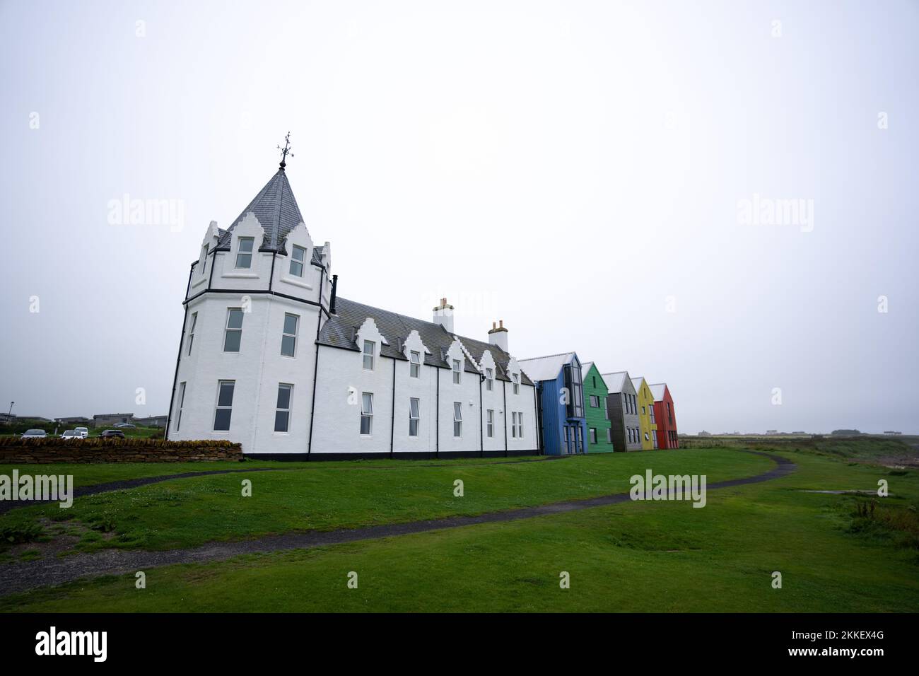 The John o' Groats House Hotel, Indoor lodging in Scotland Stock Photo ...