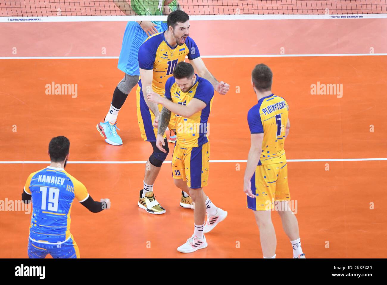 Ukraine Volleyball National Team. Volleyball World Championship 2022 ...