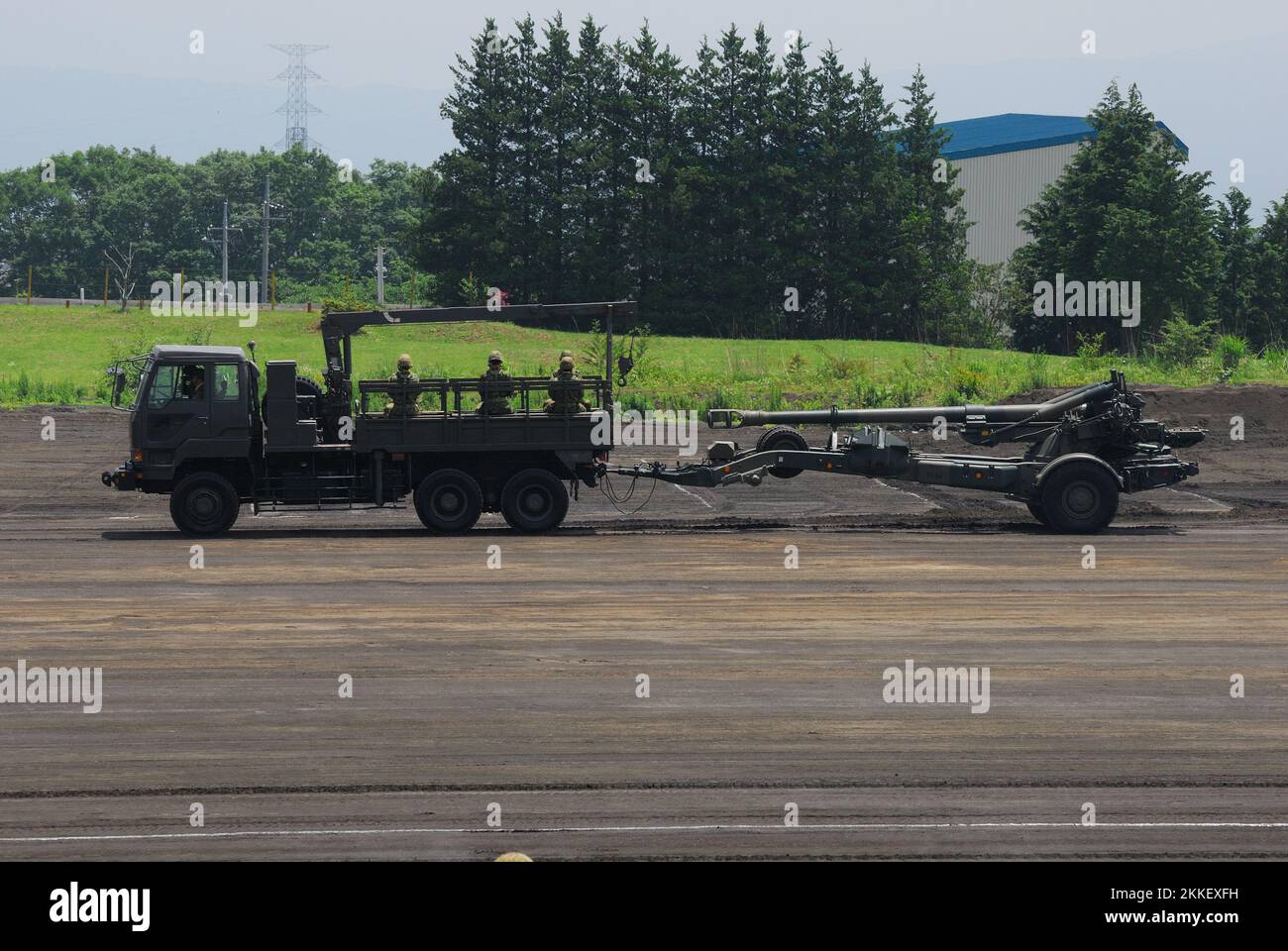 Shizuoka Prefecture, Japan - July 10, 2011: Japan Ground Self-Defense ...
