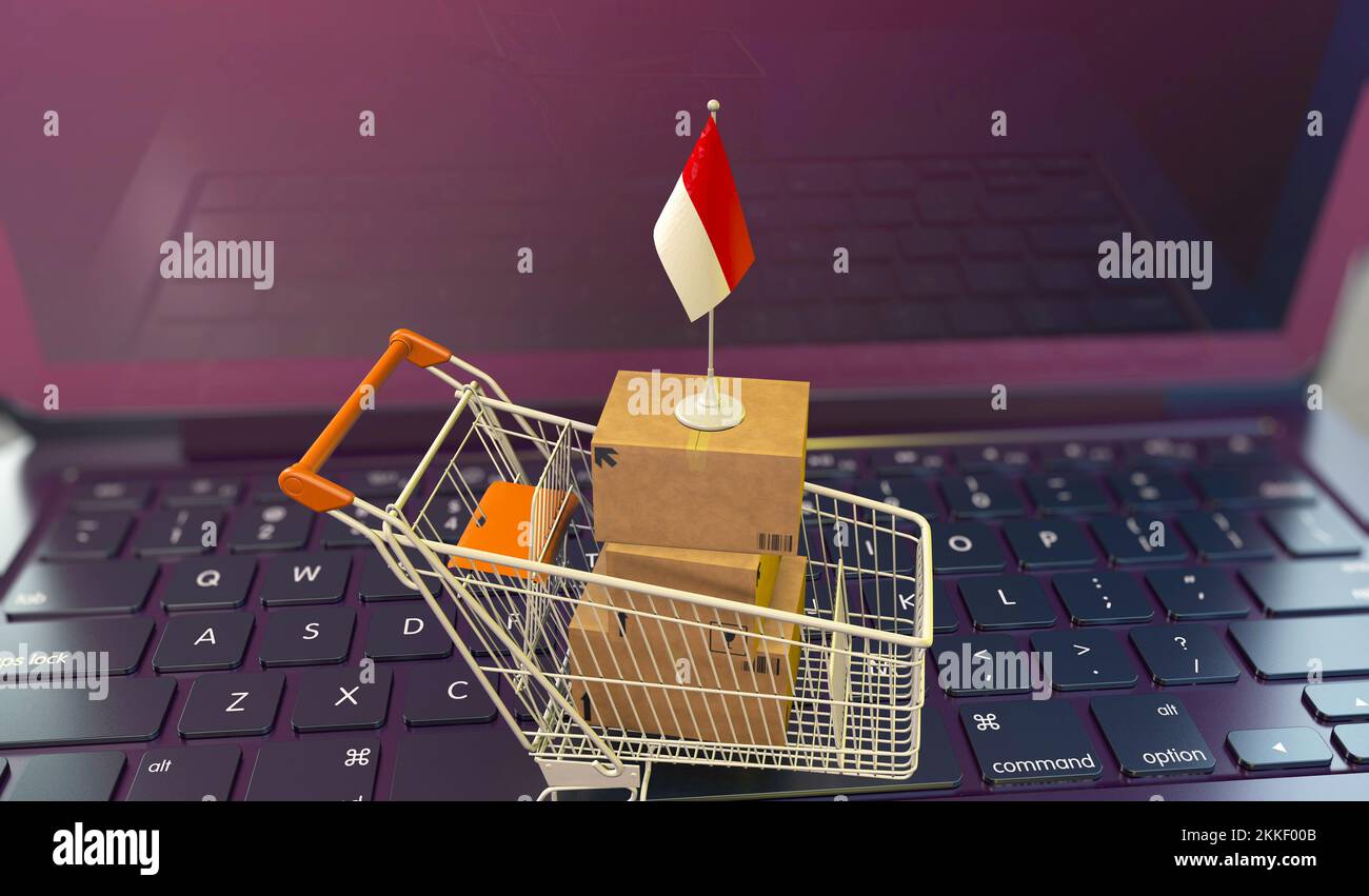 e-commerce and market cart, e-commerce image Stock Photo - Alamy