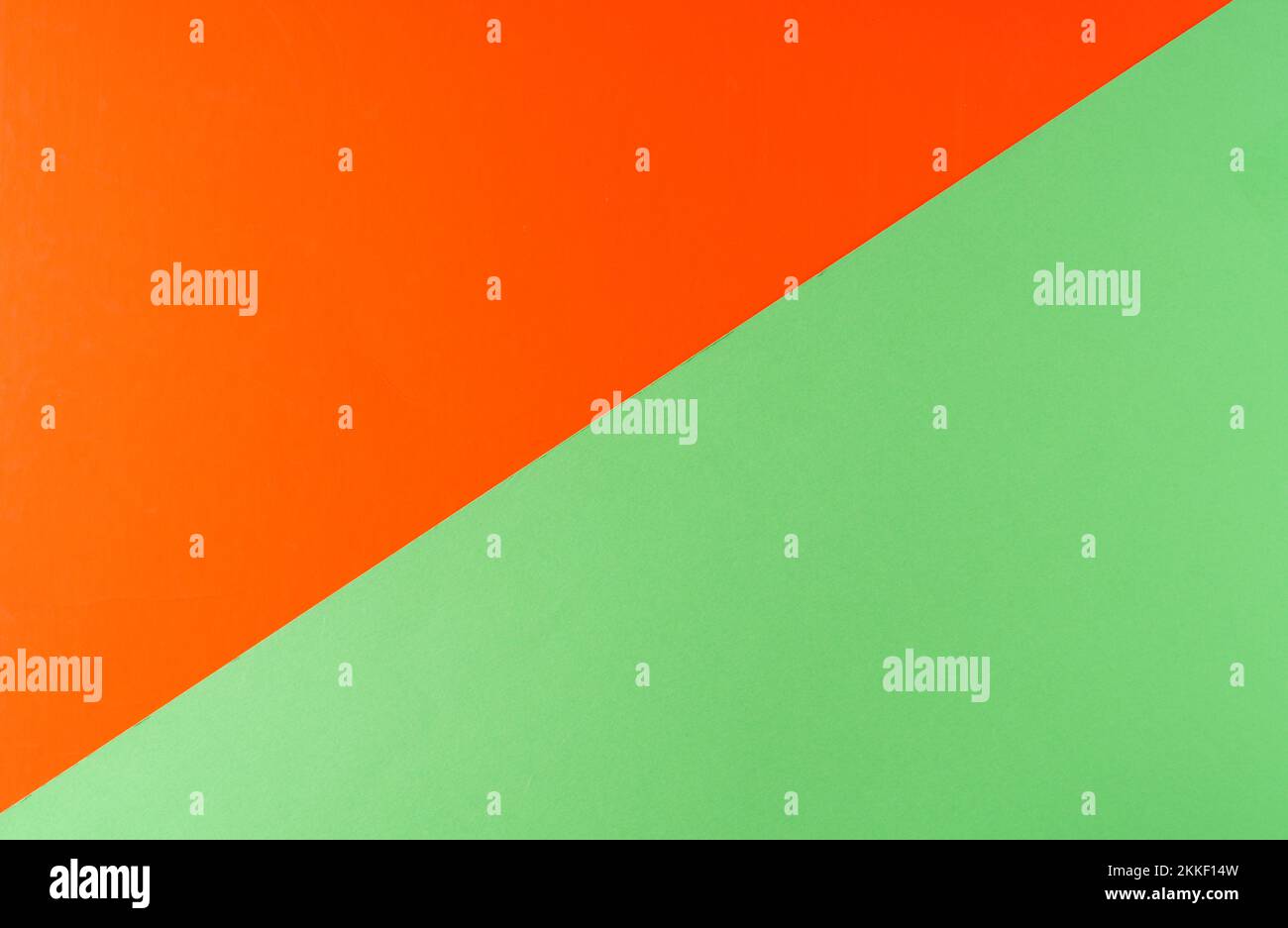 Background of bright red and green colors paper, geometric pattern ...