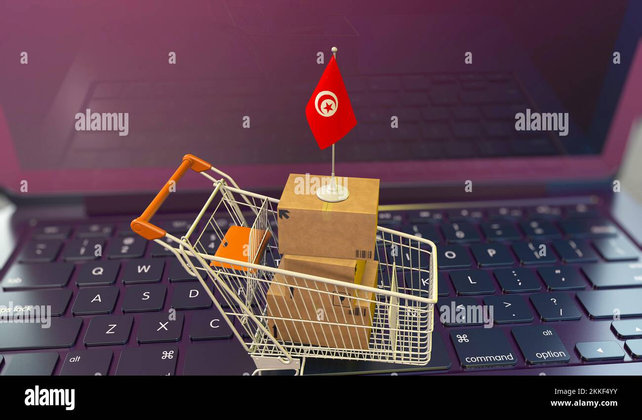 e-commerce and market cart, e-commerce image Stock Photo - Alamy