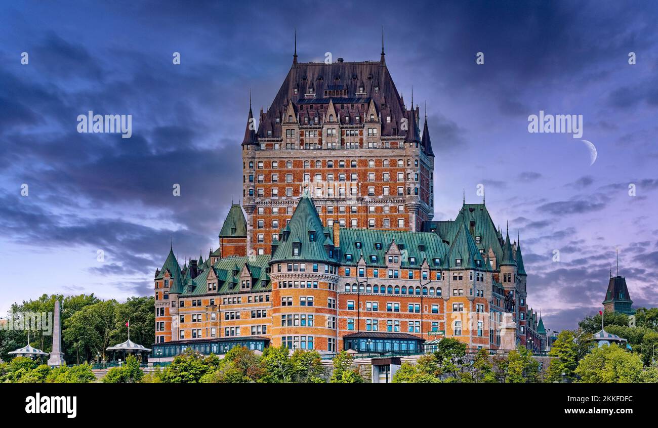 QUEBEC CITY, CANADA - September 5, 2022: Quebec City is known for its ...