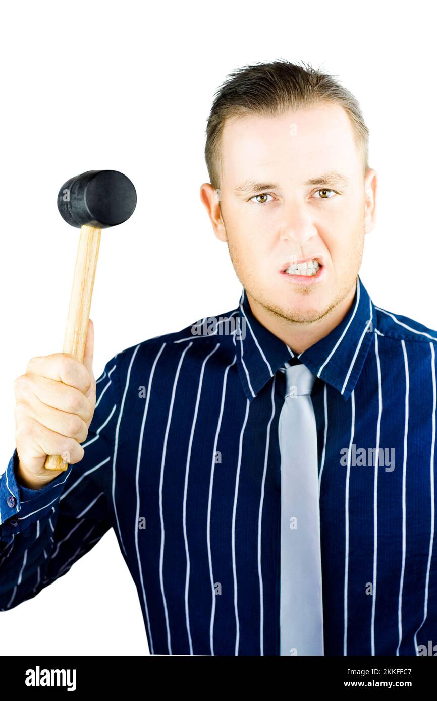 Man controlling anger hi-res stock photography and images - Alamy