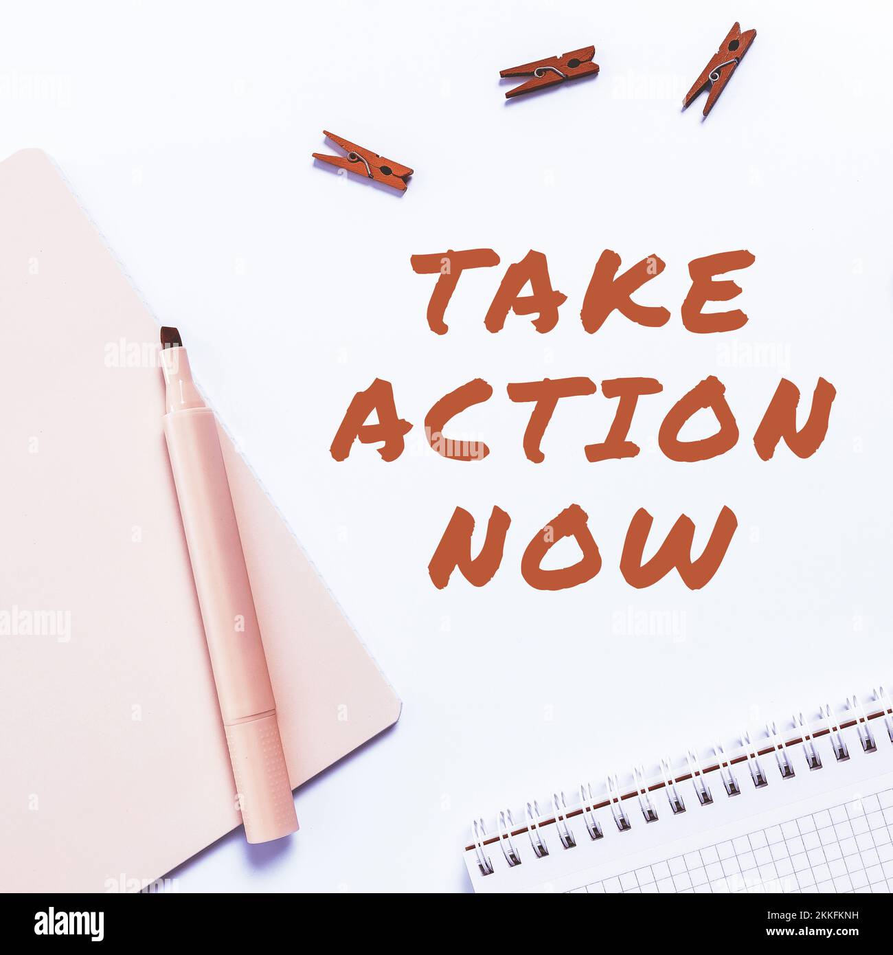 Text sign showing Take Action Now, Business overview Urgent Move Start ...