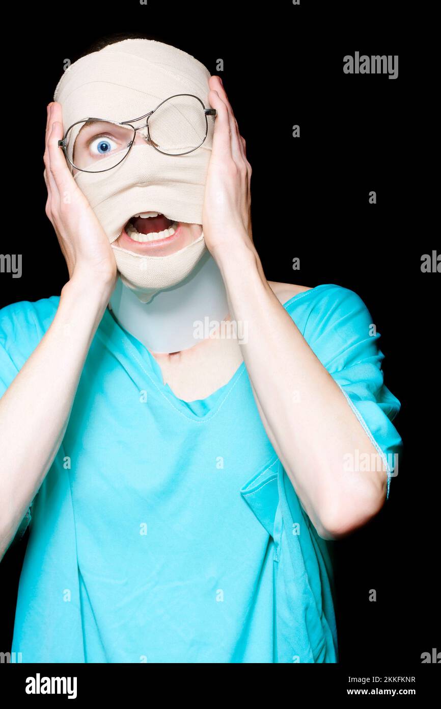 Traumatised man hi-res stock photography and images - Alamy