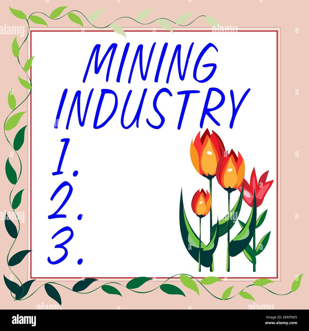 Handwriting text Mining Industry. Business concept extraction of ...
