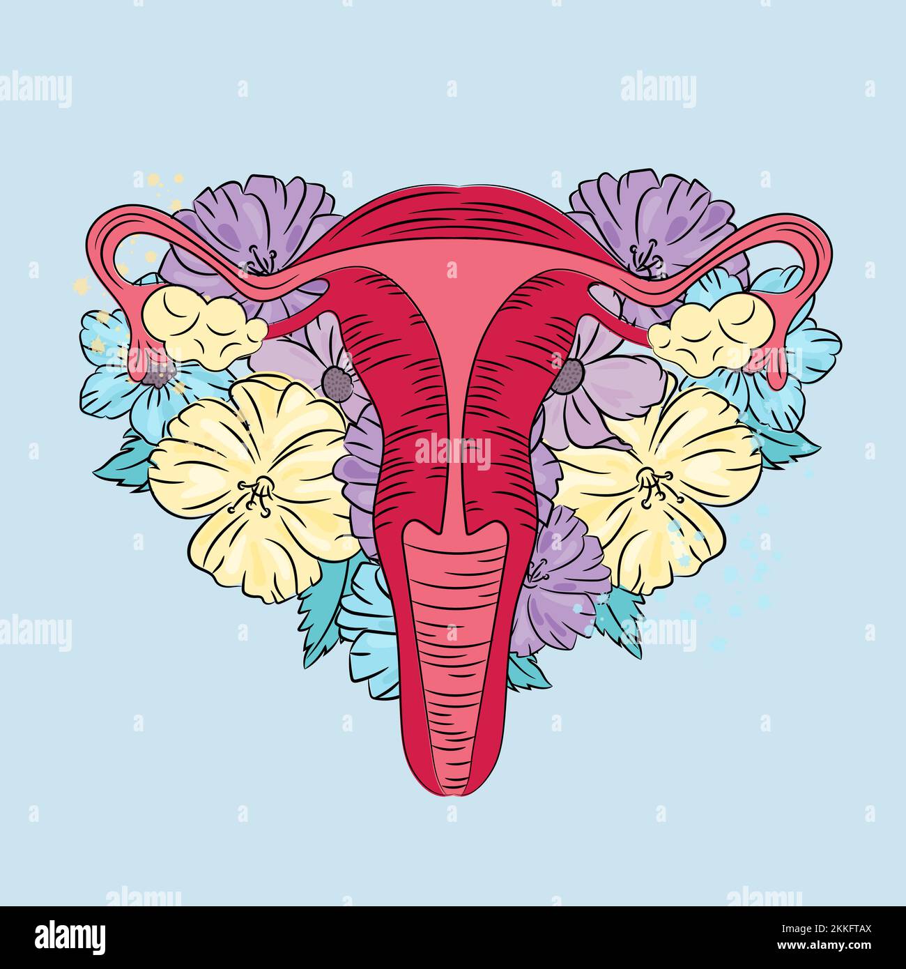 IN LOVE Female Reproductive Medicine Flower Lifestyle Love Life Holiday ...