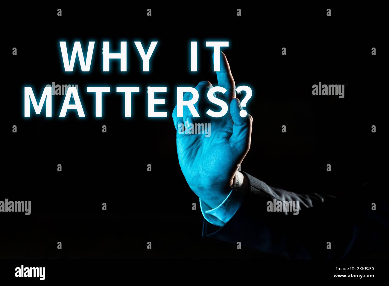 Handwriting text Why It Mattersquestion. Word Written on Important ...