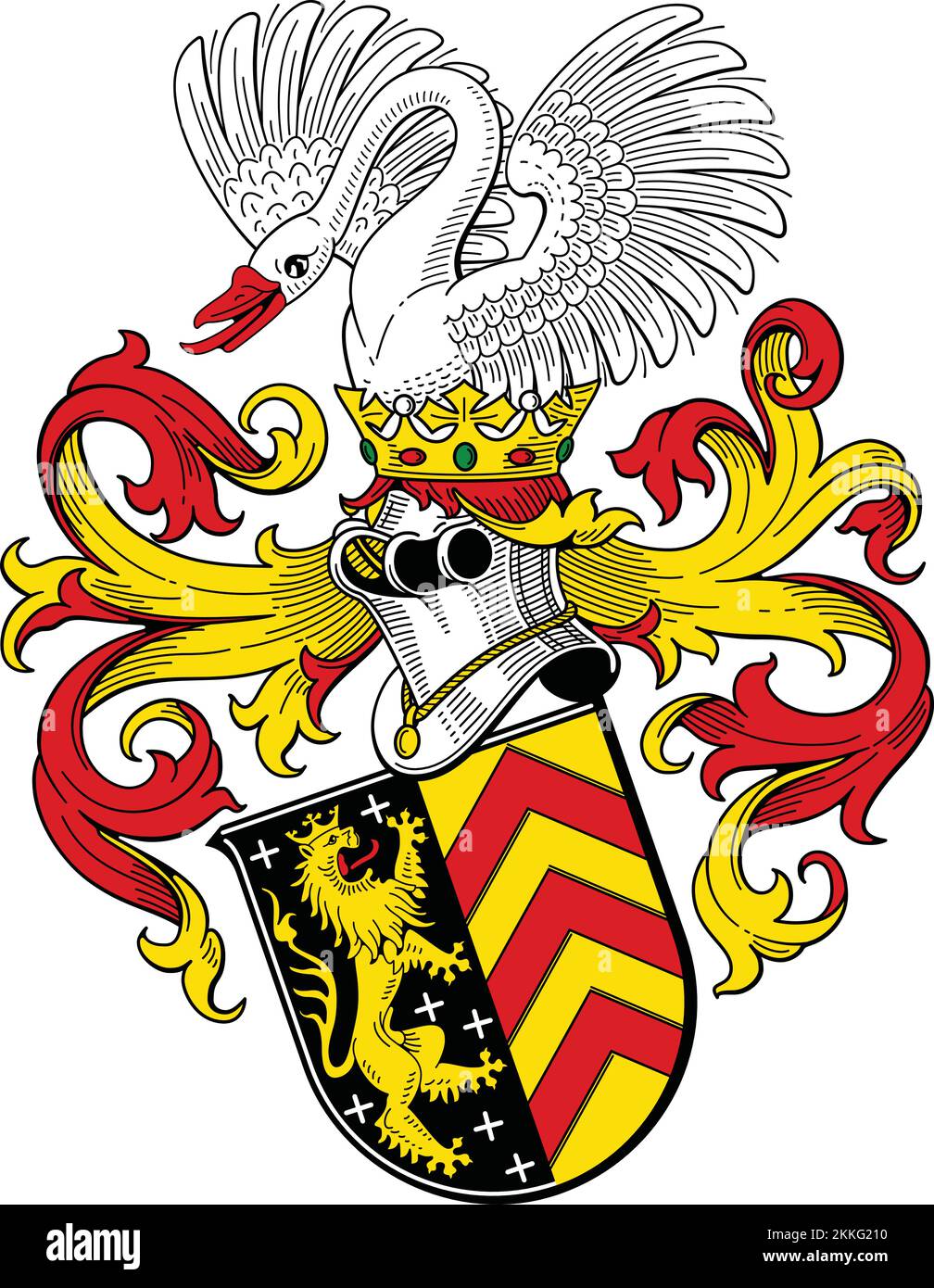 Coat of arms of HANAU, GERMANY Stock Vector Image & Art - Alamy