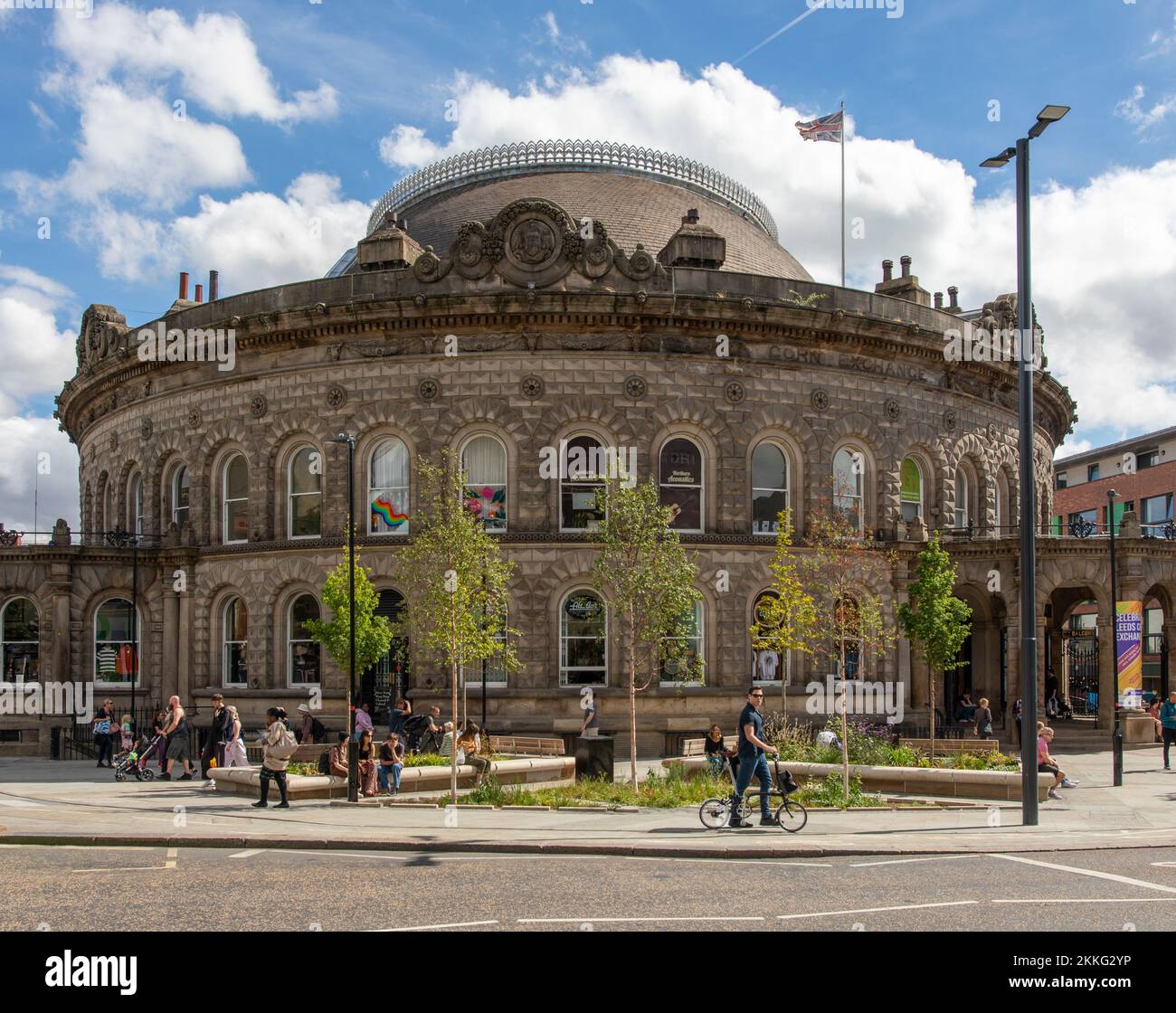 Corn exchange leeds exterior hi-res stock photography and images - Alamy