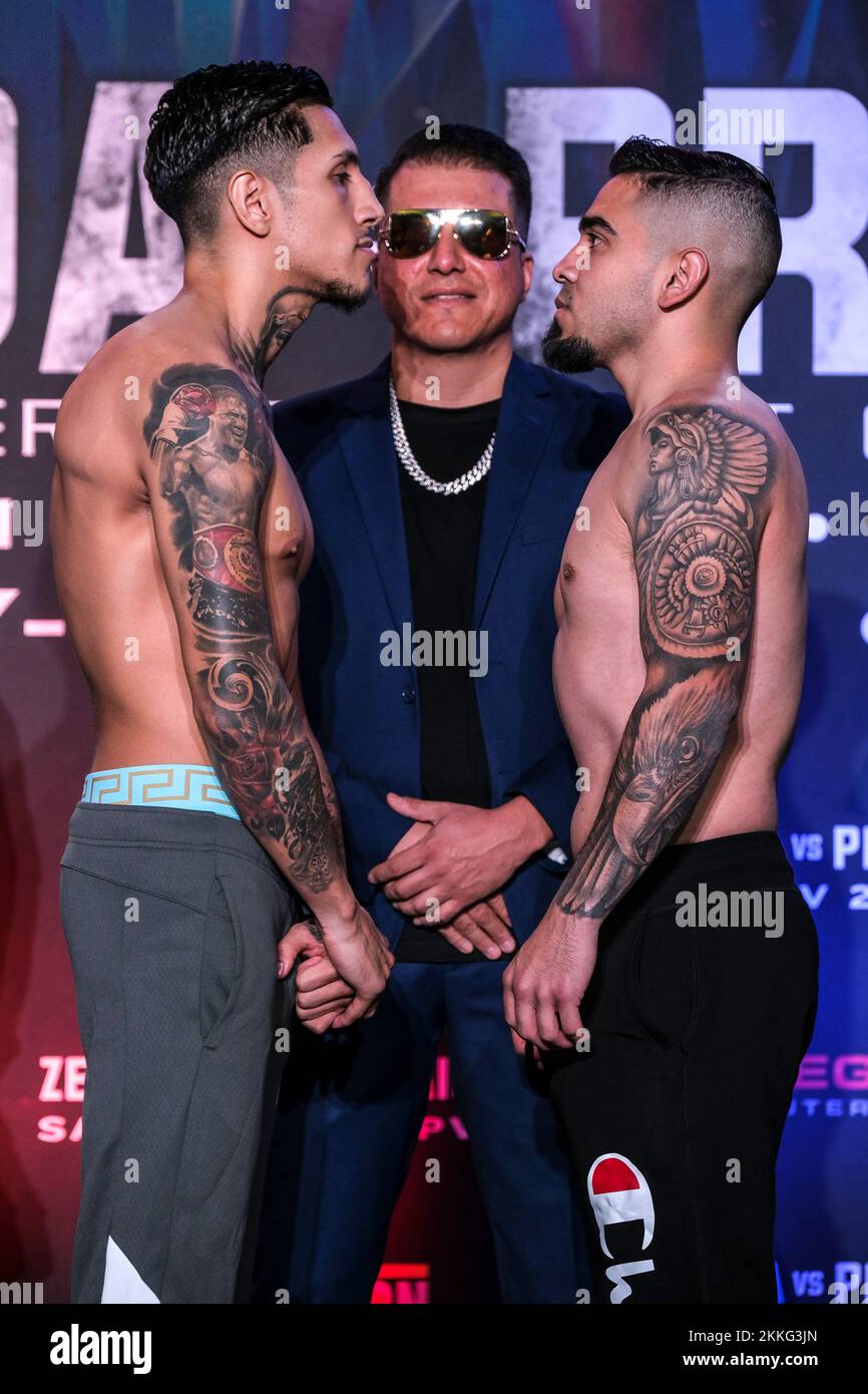 Los Angeles, CA, USA. 25th Nov, 2022. Fernando Vargas Jr. of Las Vegas ...