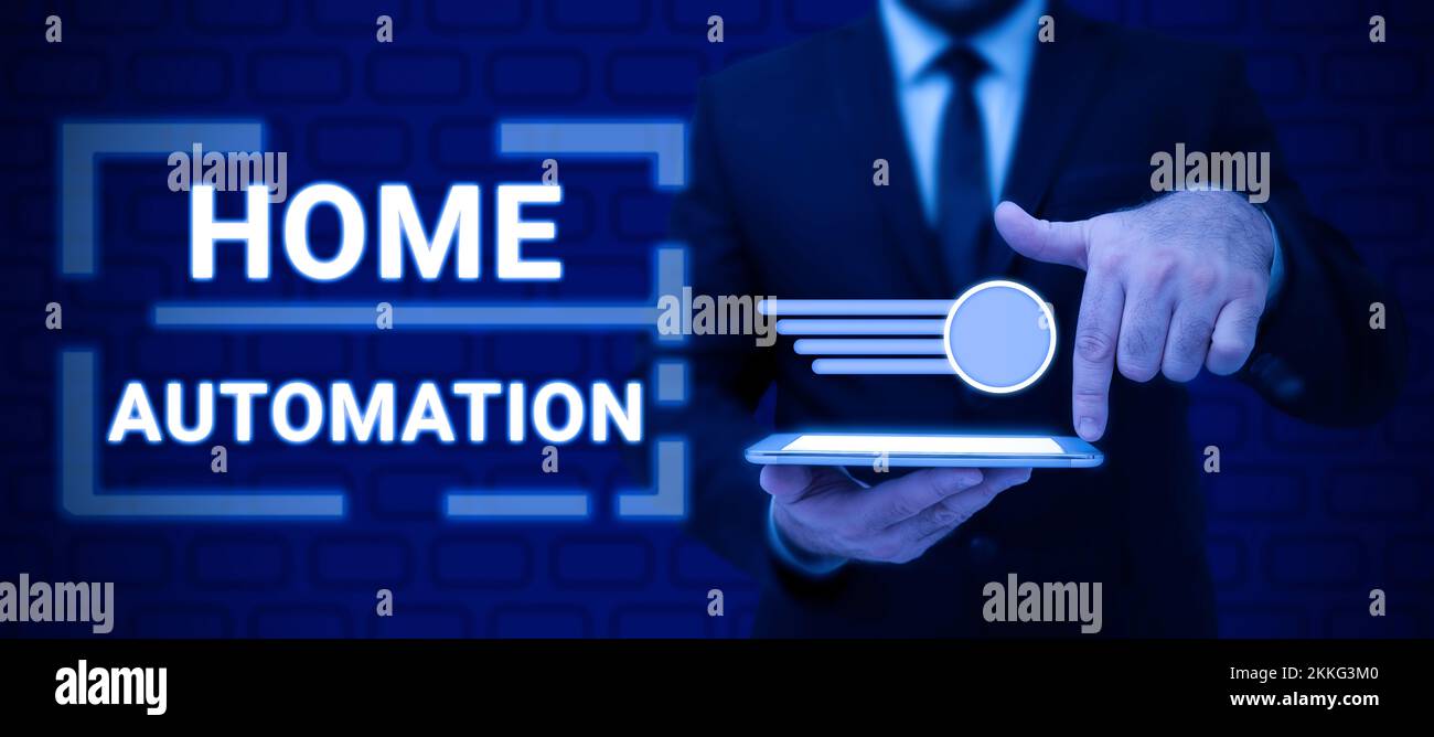 Conceptual Display Home Automation Business Showcase Home Solution That Enables Automating The