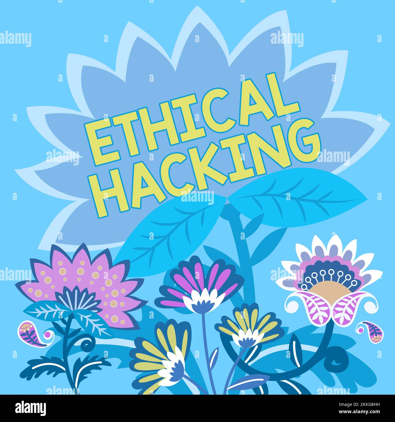 Text Sign Showing Ethical Hacking Word For Act Of Locating Weaknesses