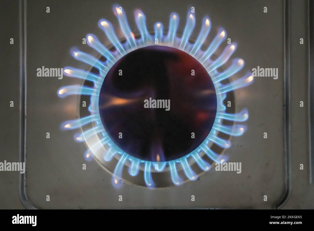 Gas stove top view hi-res stock photography and images - Alamy