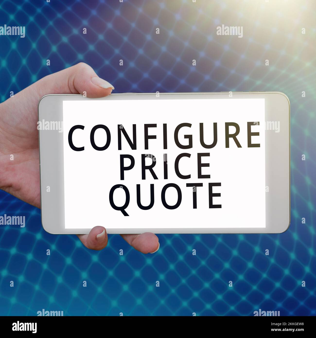Writing displaying text Configure Price Quote. Conceptual photo ...