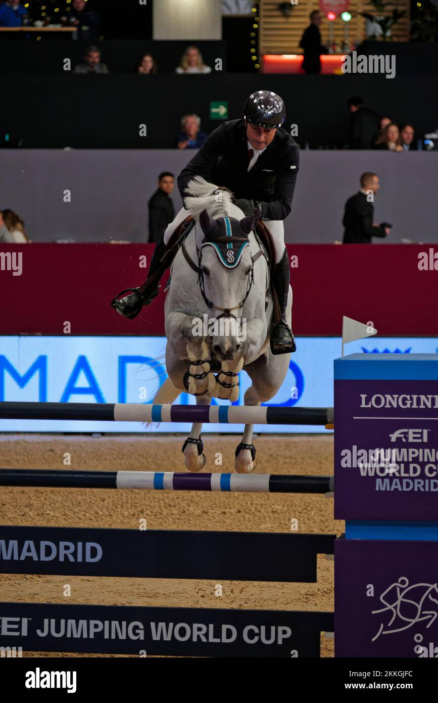 IFEMA, Madrid, Spain. 25th Nov, 2022. Madrid Horse Week 2022, CSI 5*- W ...