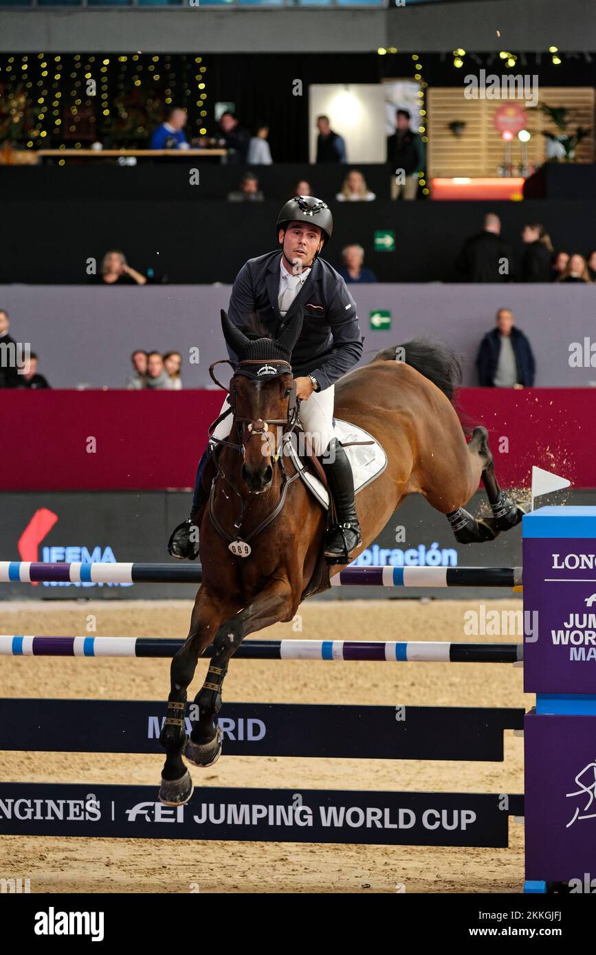 IFEMA, Madrid, Spain. 25th Nov, 2022. Madrid Horse Week 2022, CSI 5*- W ...