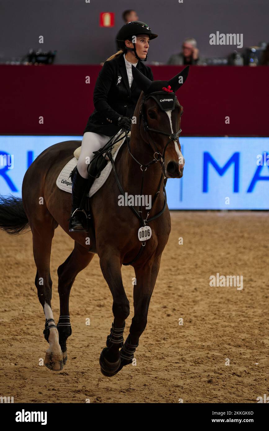 IFEMA, Madrid, Spain. 25th Nov, 2022. Madrid Horse Week 2022, CSI 5*- W ...