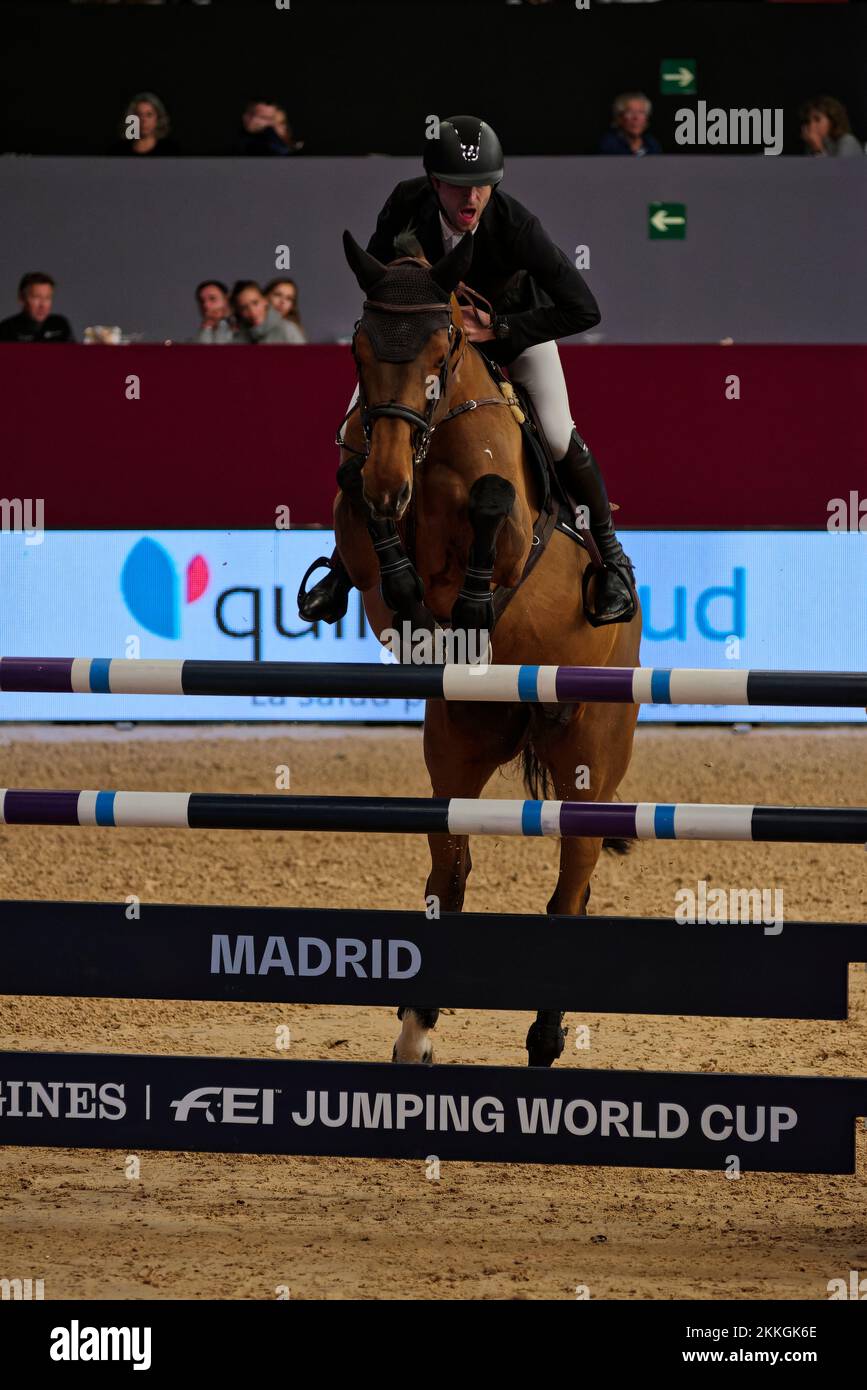 IFEMA, Madrid, Spain. 25th Nov, 2022. Madrid Horse Week 2022, CSI 5*- W ...