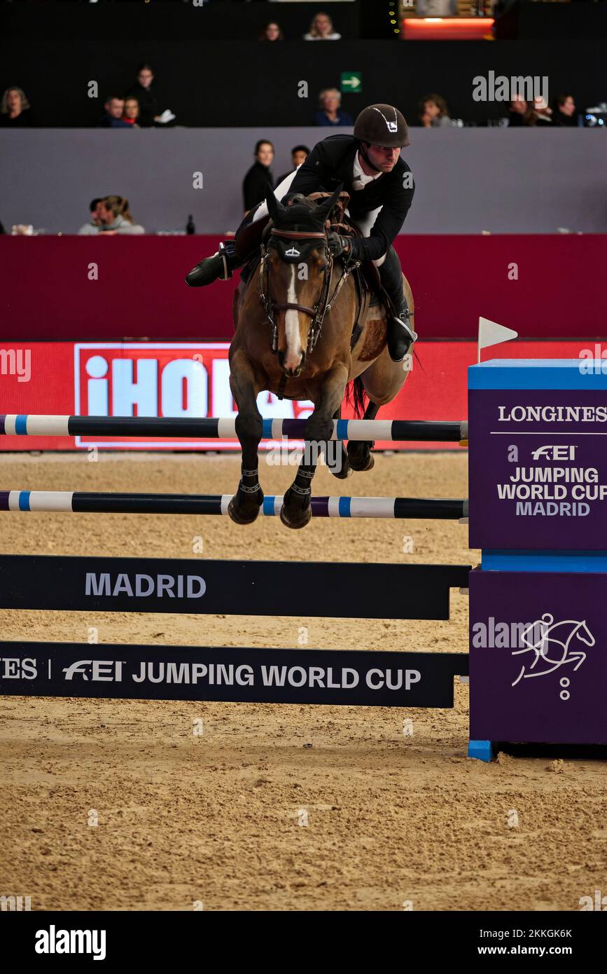 IFEMA, Madrid, Spain. 25th Nov, 2022. Madrid Horse Week 2022, CSI 5*- W ...
