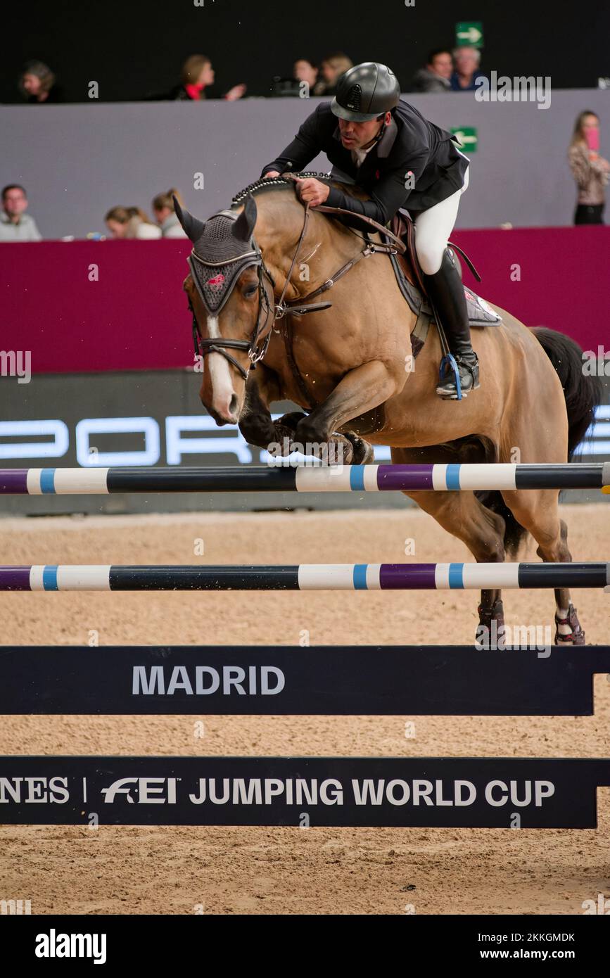 IFEMA, Madrid, Spain. 25th Nov, 2022. Madrid Horse Week 2022, CSI 5*- W ...