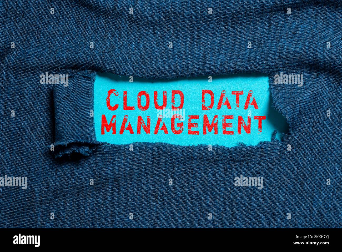 Handwriting text Cloud Data Management. Business idea A technique to ...