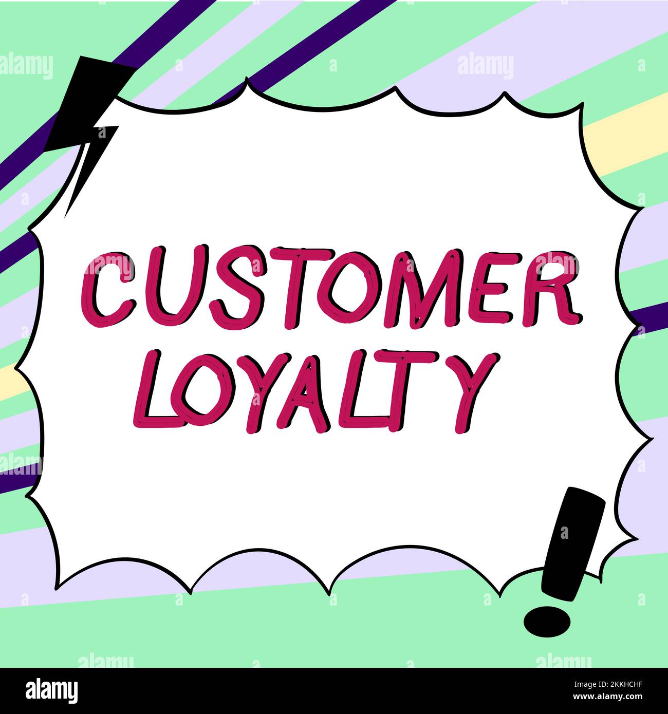 Writing Displaying Text Customer Loyalty Word Written On Client Satisfaction Longterm Relation