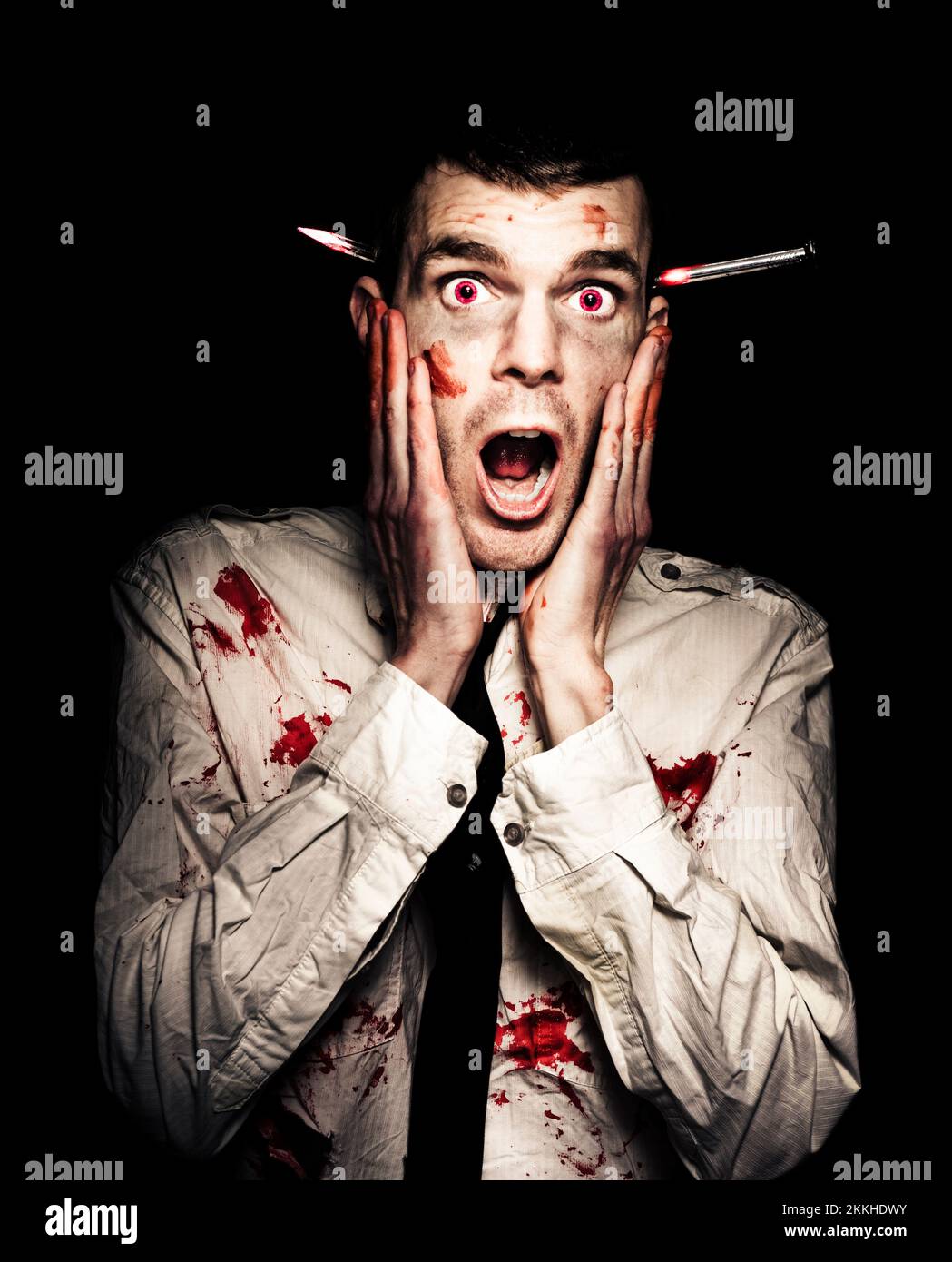Horror struck hi-res stock photography and images - Alamy