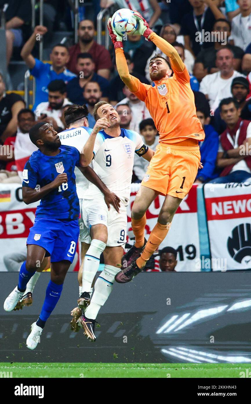 Doha, football, FIFA World Cup 2022, UK. 25th Nov, 2022. vs USA, in the ...
