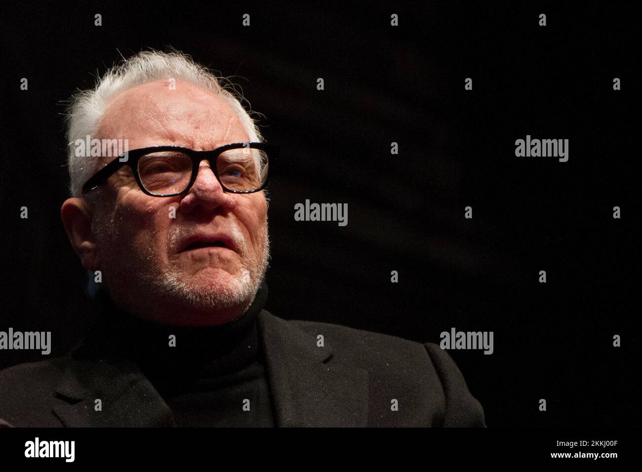 Torino, Italy. 25th November 2022. British actor Malcolm McDowell ...