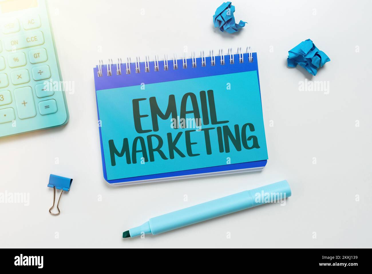 Text showing inspiration Email Marketing, Business concept act of ...