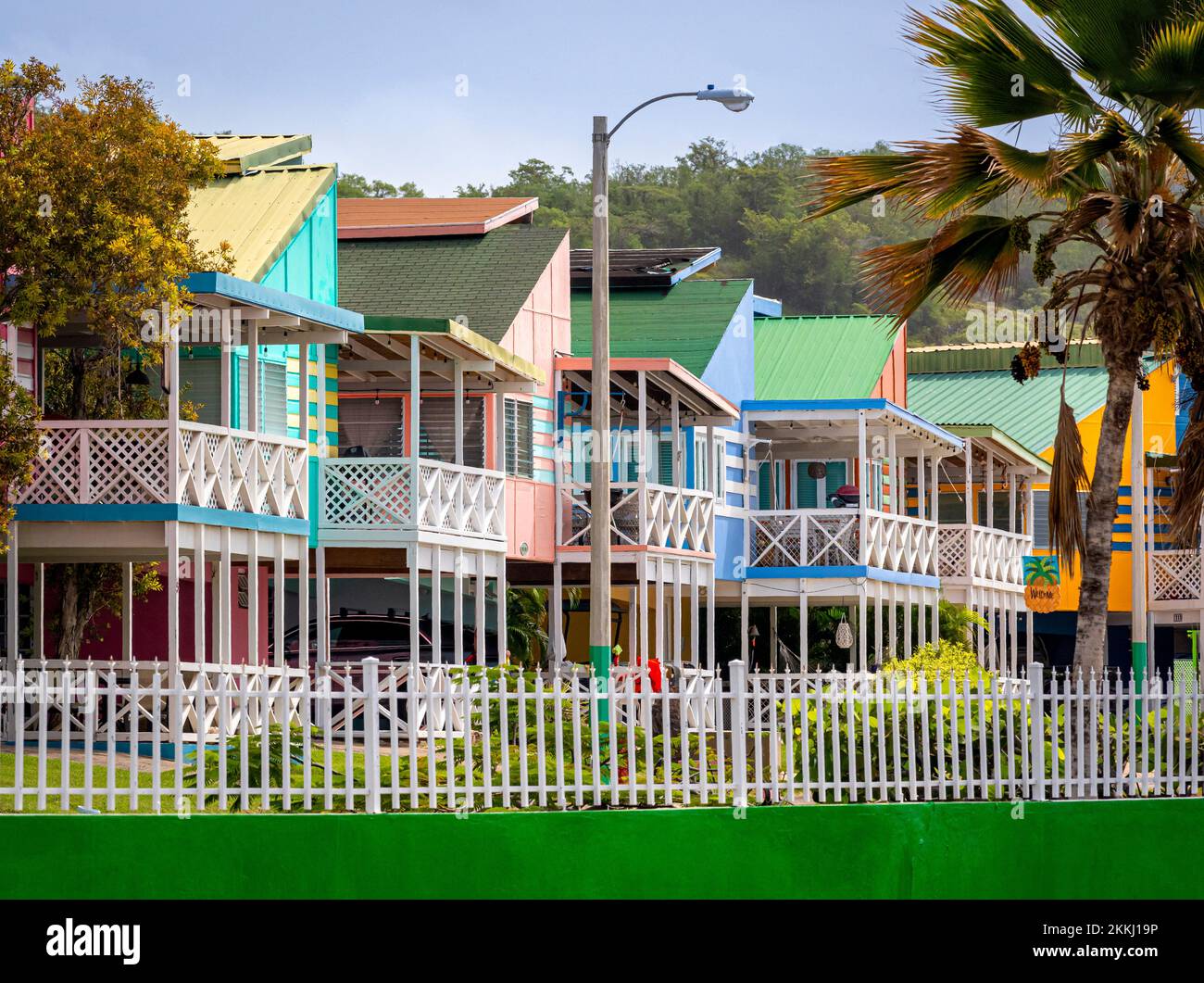 Colorful Caribbean Houses