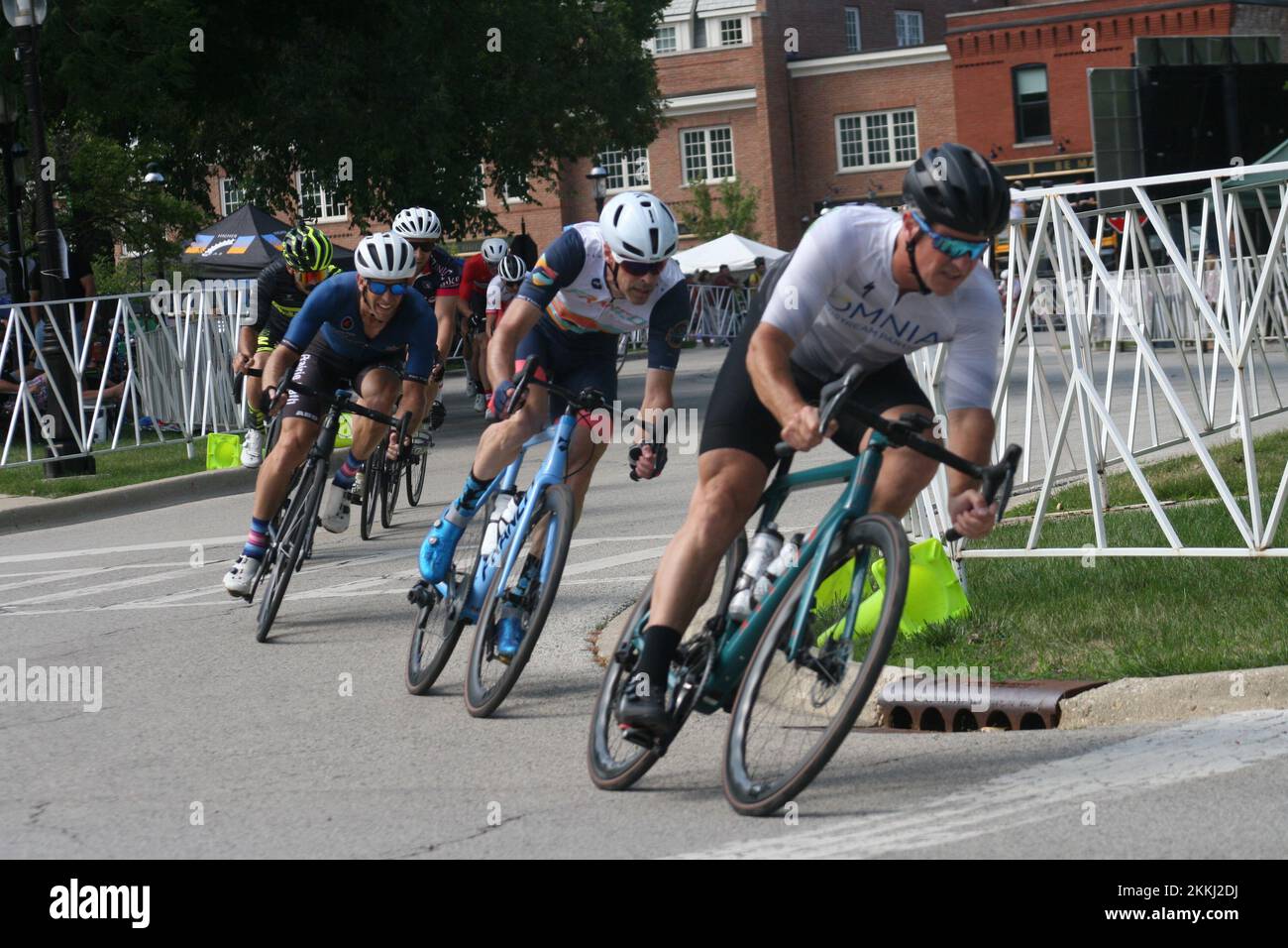 On the quiet streets of Lake Bluff Illinois the Lake Bluff Criterium ...
