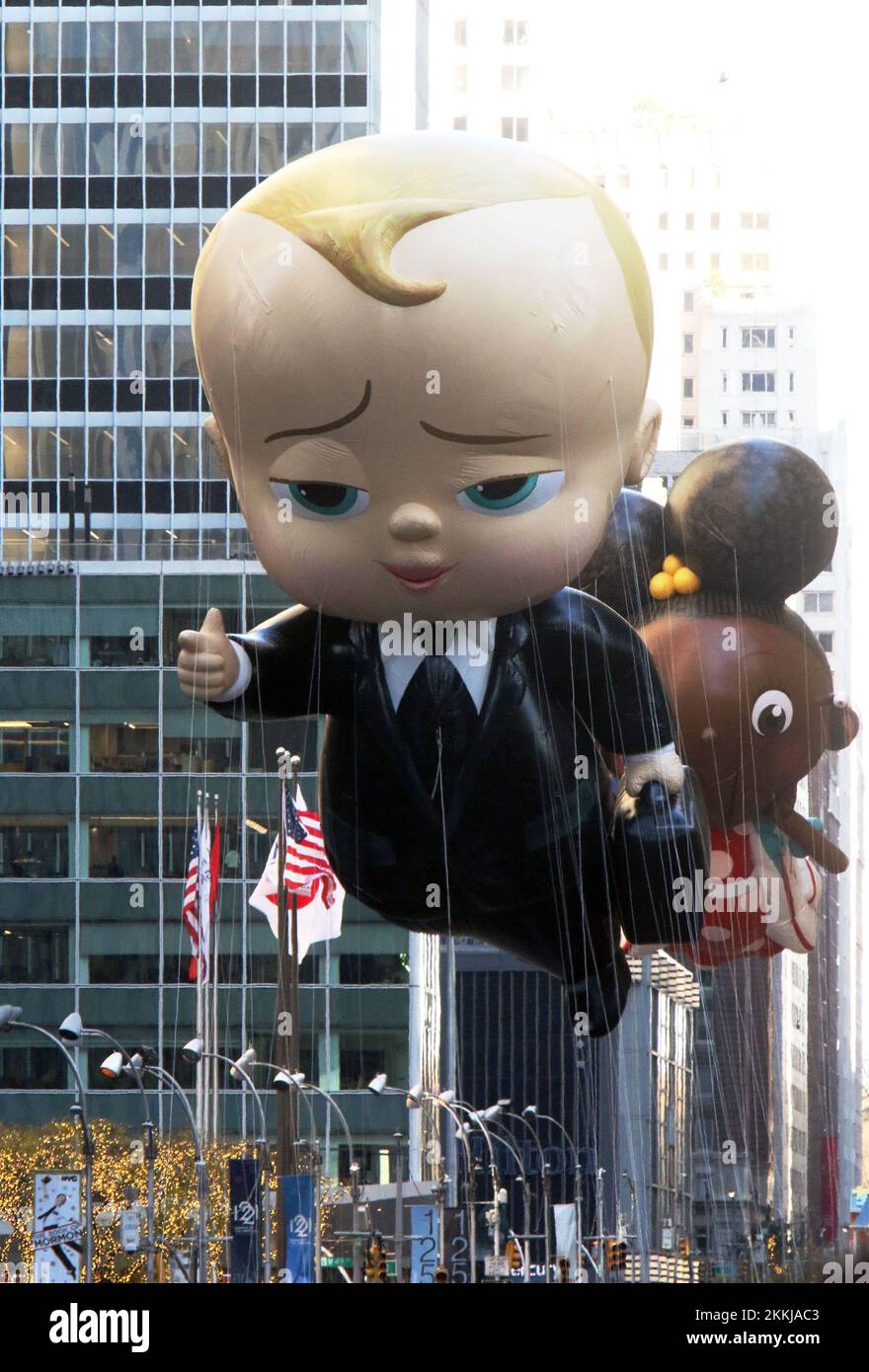 96th Macy's Thanksgiving Day Parade -PICTURED: The Boss Baby float ...