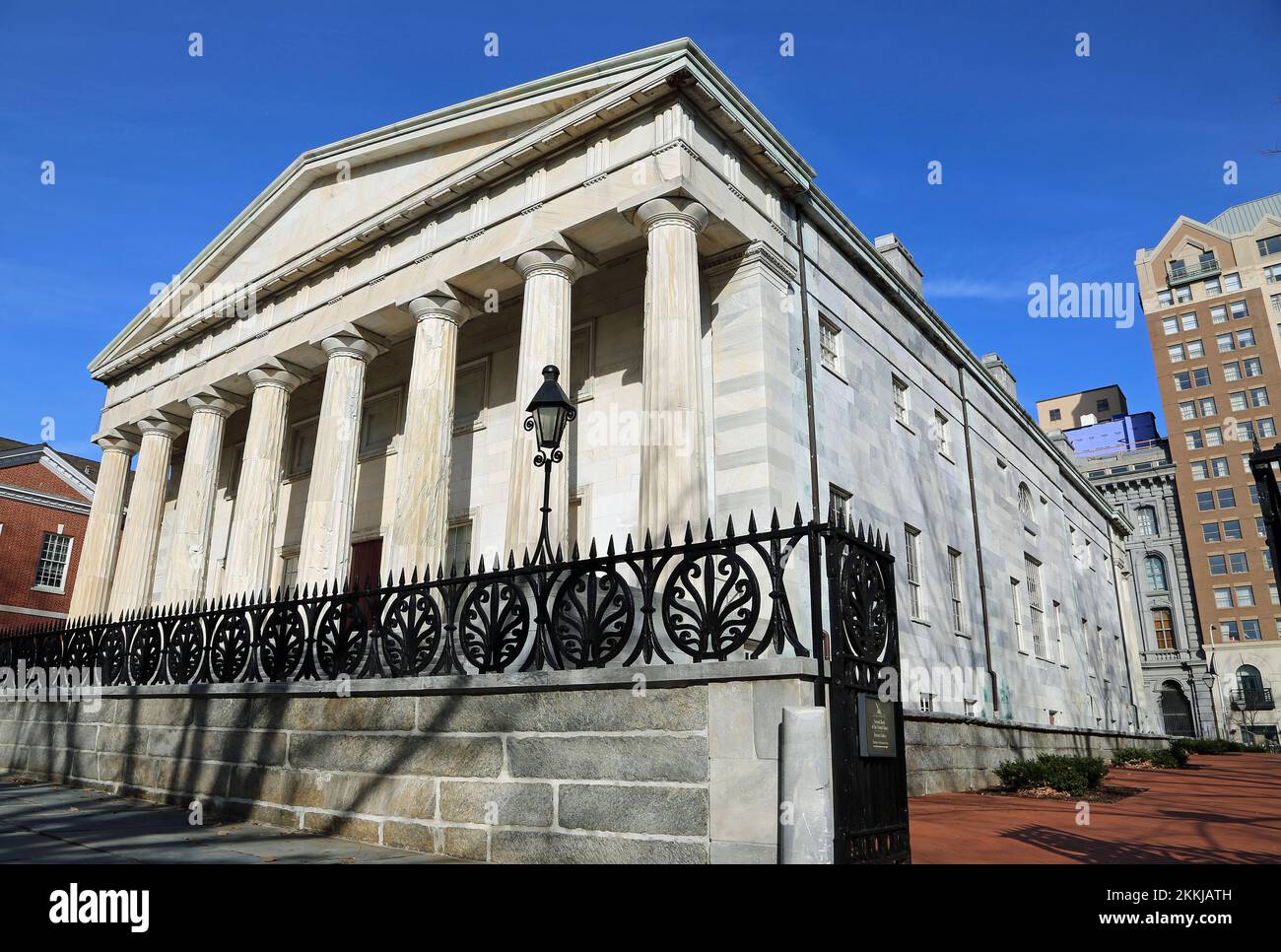 The Second Bank of the US - Philadelphia Stock Photo - Alamy
