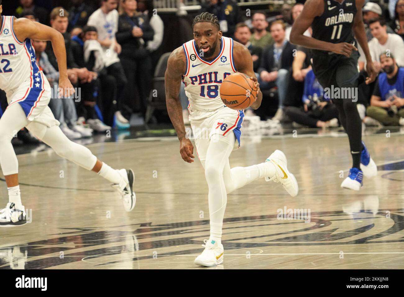 Orlando, Florida, USA, November 25, 2022, Philadelphia 76ers Guard ...