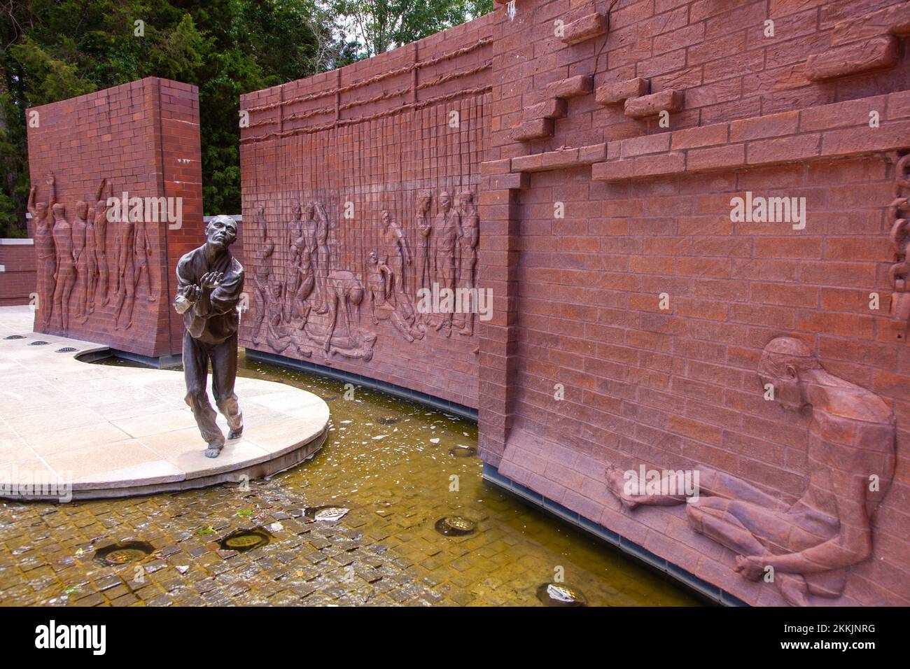 The National Prisoner of War Museum in Andersonville, GA, USA Stock ...
