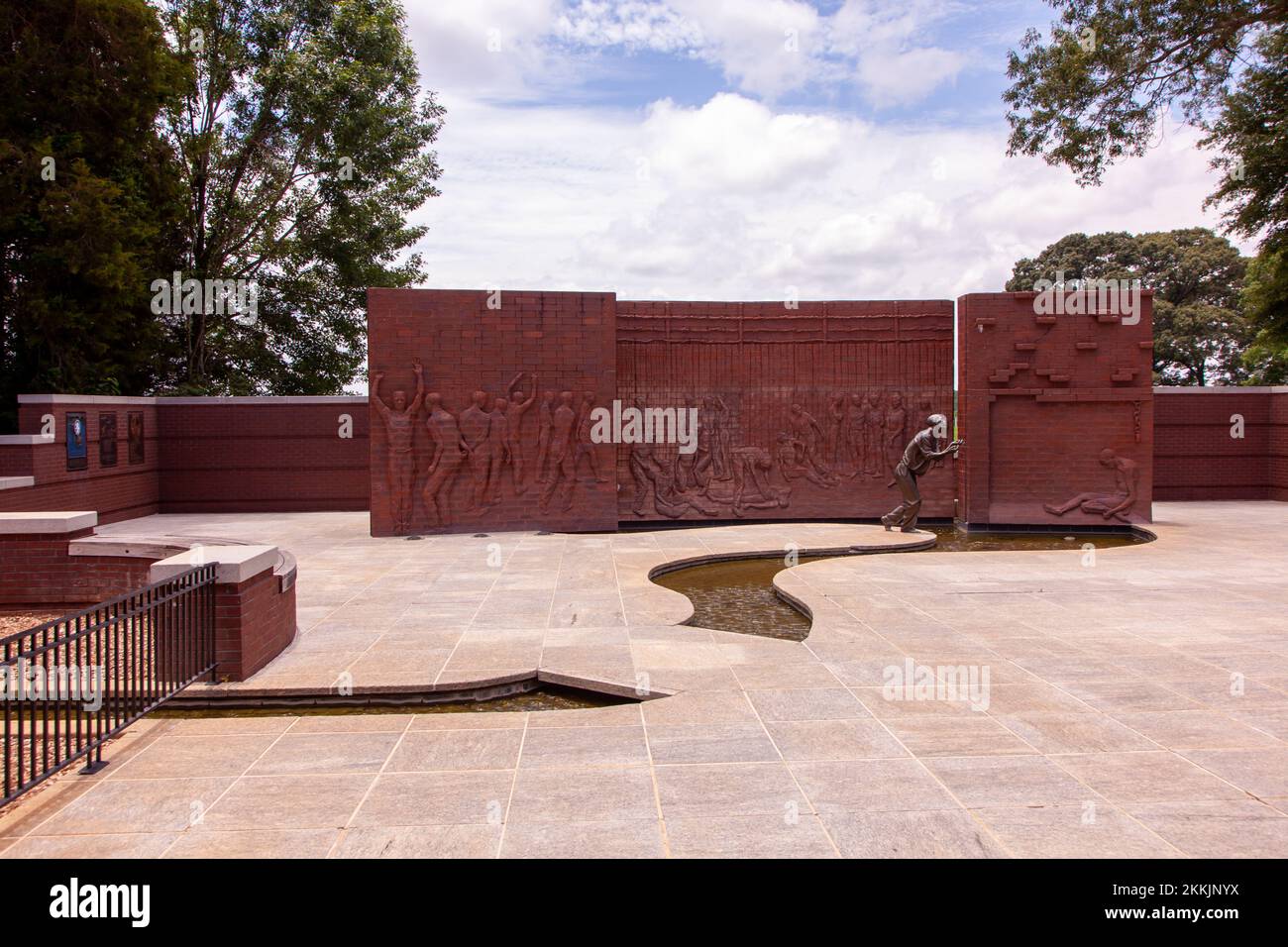 The National Prisoner of War Museum in Andersonville, GA, USA Stock ...