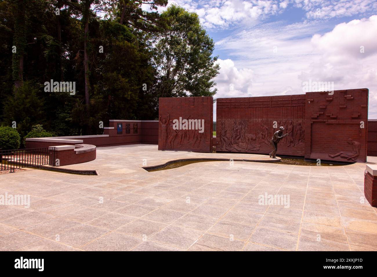 The National Prisoner of War Museum in Andersonville, GA, USA Stock ...