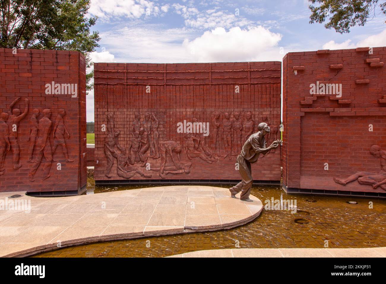 The National Prisoner of War Museum in Andersonville, GA, USA Stock ...