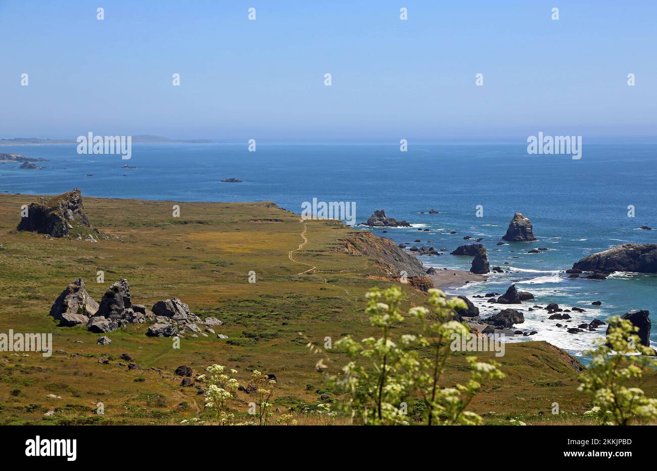 View at the Kortum Trail - California Stock Photo - Alamy