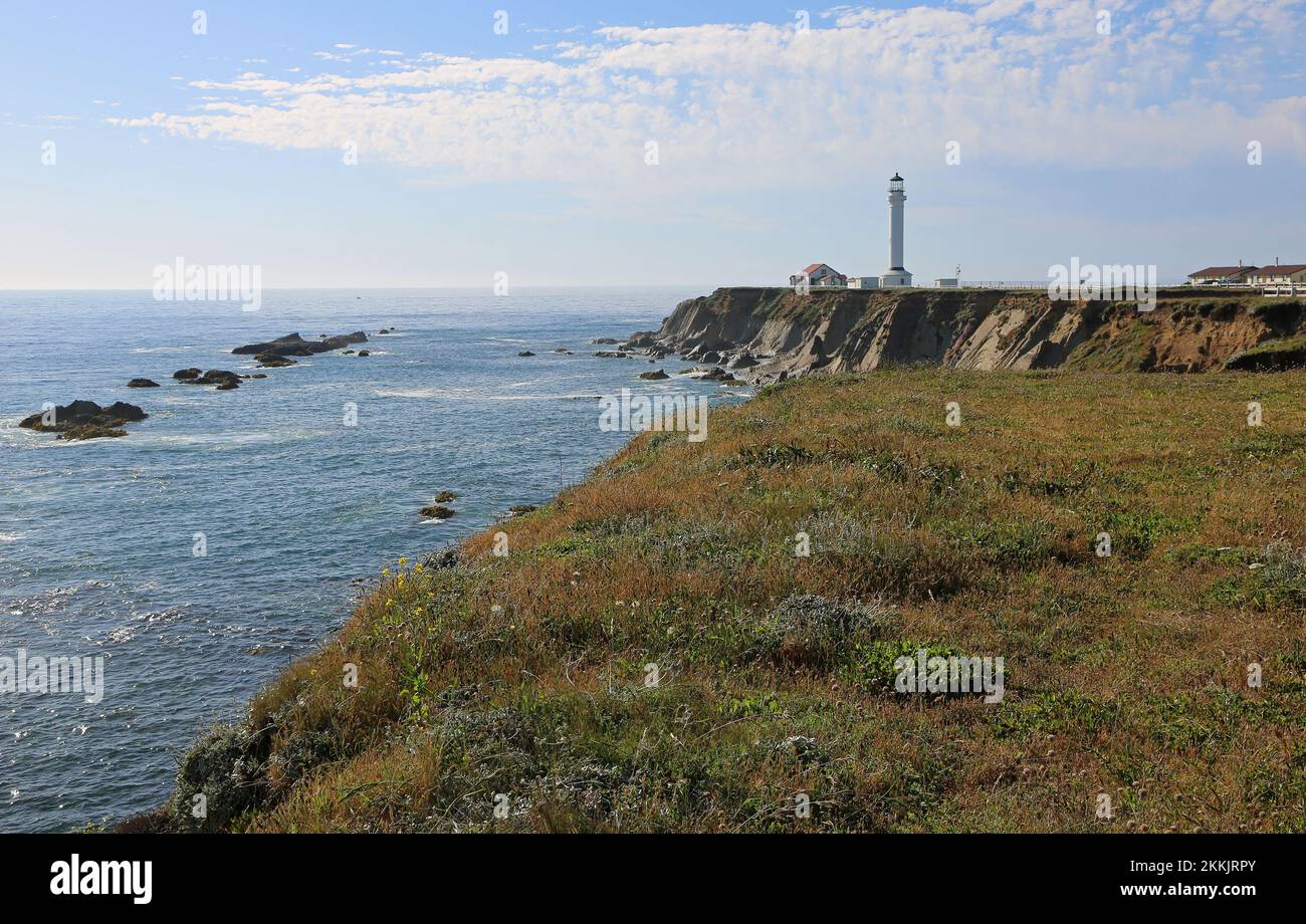 Historic point arena lighthouse hi-res stock photography and images - Alamy